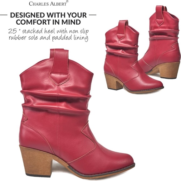 Charles Albert | Shoes | Charles Albert Womens Modern Western ...
